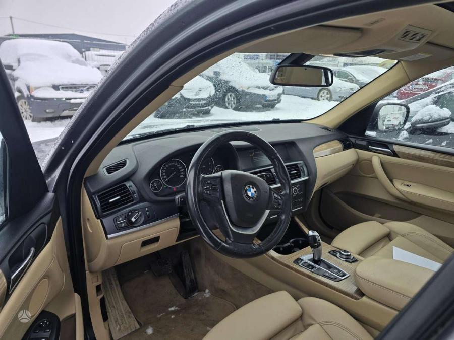 Pelēks BMW X3 2012 Kauņa, ar dzinēja tilpumu 2.00 L un nobraukumu 251 tūkst. km par 7999 €, foto 7 vietnē AUTOMOTO.COM.LV