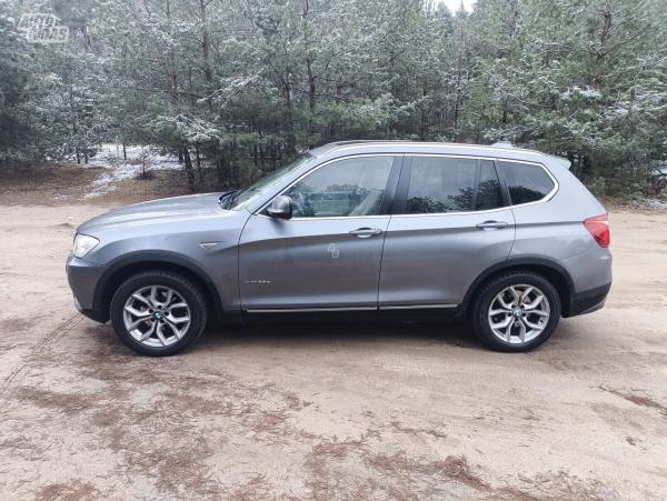 Grey BMW X3 2012 in Vilnius, with an engine capacity of 3.00 L and mileage of 356 thousand km for 9000 €, photo 4 on AUTOMOTO.COM.LV