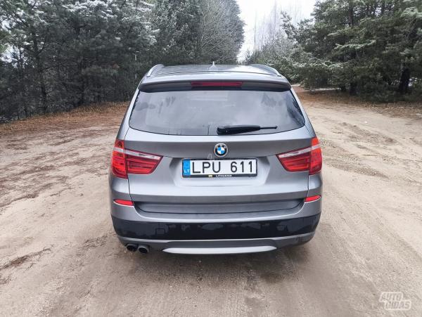 Grey BMW X3 2012 in Vilnius, with an engine capacity of 3.00 L and mileage of 356 thousand km for 9000 €, photo 5 on AUTOMOTO.COM.LV