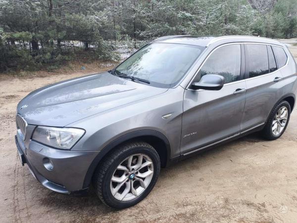 Grey BMW X3 2012 in Vilnius, with an engine capacity of 2.99 L and mileage of 356 thousand km for 9000 €, photo 1 on AUTOMOTO.COM.LV