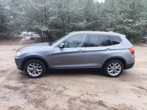 Grey BMW X3 2012 in Vilnius, with an engine capacity of 2.99 L and mileage of 356 thousand km for 9000 €, photo 4 on AUTOMOTO.COM.LV