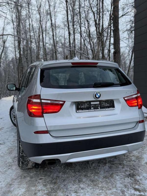 Grey BMW X3 2012 in Utena, with an engine capacity of 2.00 L and mileage of 249 thousand km for 11099 €, photo 3 on AUTOMOTO.COM.LV