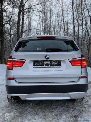 Grey BMW X3 2012 in Utena, with an engine capacity of 2.00 L and mileage of 249 thousand km for 11099 €, photo 15 on AUTOMOTO.COM.LV