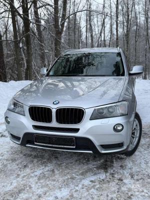 Grey BMW X3 2012 in Utena, with an engine capacity of 2.00 L and mileage of 249 thousand km for 11099 €, photo 17 on AUTOMOTO.COM.LV