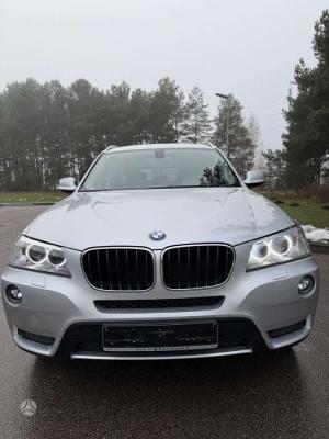 Grey BMW X3 2012 in Utena, with an engine capacity of 2.00 L and mileage of 249 thousand km for 11099 €, photo 19 on AUTOMOTO.COM.LV