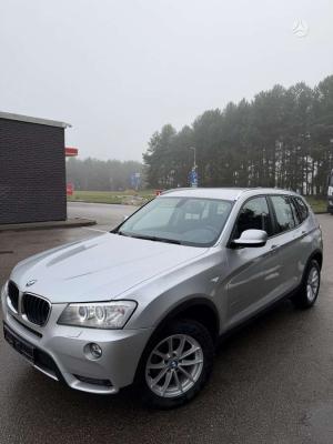 Grey BMW X3 2012 in Utena, with an engine capacity of 2.00 L and mileage of 249 thousand km for 11099 €, photo 21 on AUTOMOTO.COM.LV