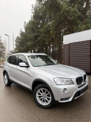 Grey BMW X3 2012 in Utena, with an engine capacity of 2.00 L and mileage of 249 thousand km for 11099 €, photo 23 on AUTOMOTO.COM.LV
