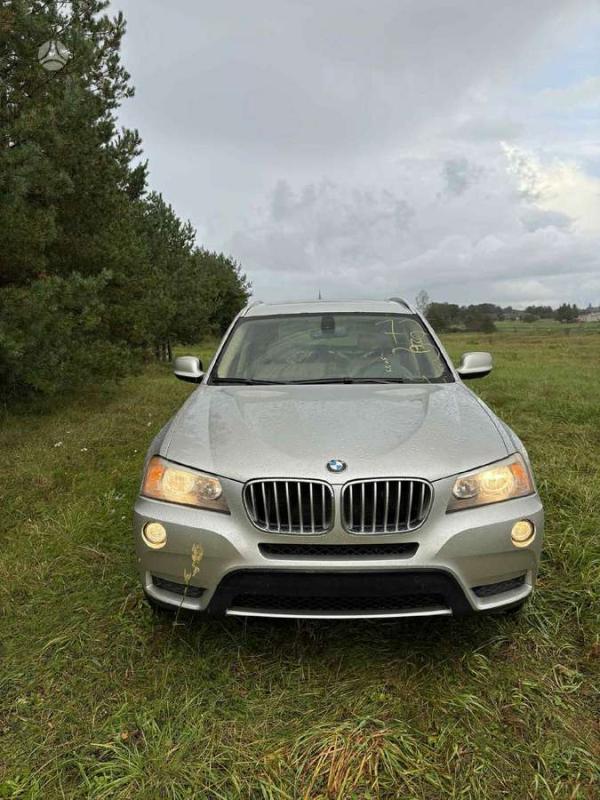 Grey BMW X3 2012 in Utena, with an engine capacity of 3.00 L and mileage of 246 thousand km for 4999 €, photo 1 on AUTOMOTO.COM.LV