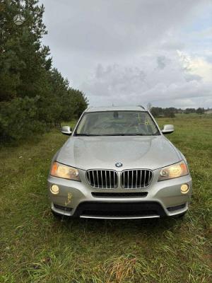 Pelēks BMW X3 2012 Utena, ar dzinēja tilpumu 3.00 L un nobraukumu 246 tūkst. km par 4999 €, foto  vietnē AUTOMOTO.COM.LV