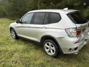 Grey BMW X3 2012 in Utena, with an engine capacity of 3.00 L and mileage of 246 thousand km for 4999 €, photo 6 on AUTOMOTO.COM.LV