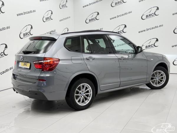 Pelēks BMW X3 2012 Avižieniai, ar dzinēja tilpumu 3.00 L un nobraukumu 277 tūkst. km par 11800 €, foto 2 vietnē AUTOMOTO.COM.LV