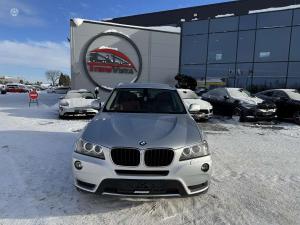 Grey BMW X3 2012 in Telschi, with an engine capacity of 2.00 L and mileage of 253 thousand km for 9500 €, photo  on AUTOMOTO.COM.LV