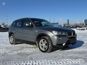 Grey BMW X3 2012 in Marijampole, with an engine capacity of 2.00 L and mileage of 336 thousand km for 6600 €, photo  on AUTOMOTO.COM.LV