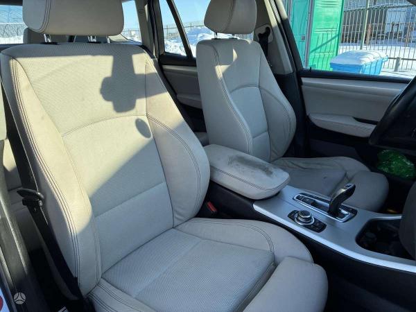 Pelēks BMW X3 2012 Marijampole, ar dzinēja tilpumu 2.00 L un nobraukumu 336 tūkst. km par 6600 €, foto 7 vietnē AUTOMOTO.COM.LV