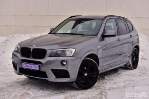 Grey BMW X3 2012 in Kretinga, with an engine capacity of 3.00 L and mileage of 216 thousand km for 12350 €, photo  on AUTOMOTO.COM.LV