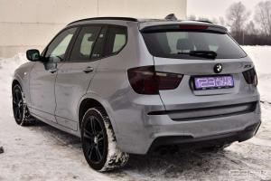Grey BMW X3 2012 in Kretinga, with an engine capacity of 3.00 L and mileage of 216 thousand km for 12350 €, photo 7 on AUTOMOTO.COM.LV