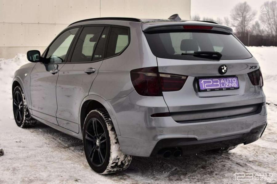 Grey BMW X3 2012 in Kretinga, with an engine capacity of 3.00 L and mileage of 216 thousand km for 12350 €, photo 7 on AUTOMOTO.COM.LV