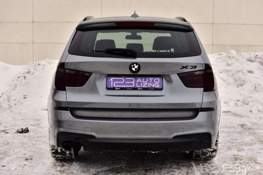Grey BMW X3 2012 in Kretinga, with an engine capacity of 3.00 L and mileage of 216 thousand km for 12350 €, photo 9 on AUTOMOTO.COM.LV