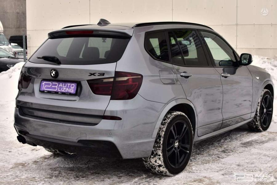 Grey BMW X3 2012 in Kretinga, with an engine capacity of 3.00 L and mileage of 216 thousand km for 12350 €, photo 10 on AUTOMOTO.COM.LV