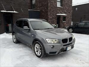 Pelēks BMW X3 2012 Viļņa, ar dzinēja tilpumu 2.00 L un nobraukumu 217 tūkst. km par 9900 €, foto  vietnē AUTOMOTO.COM.LV