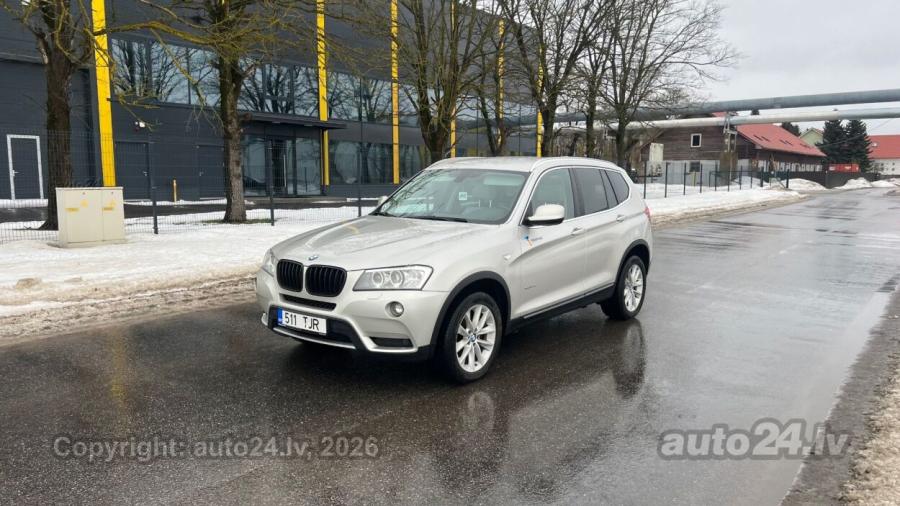 Grey BMW X3 2012 in Tallinn, with an engine capacity of 3.00 L and mileage of 447 thousand km for 6900 €, photo 1 on AUTOMOTO.COM.LV