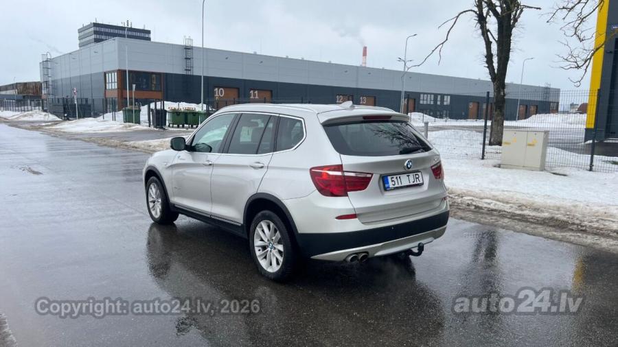 Grey BMW X3 2012 in Tallinn, with an engine capacity of 3.00 L and mileage of 447 thousand km for 6900 €, photo 5 on AUTOMOTO.COM.LV
