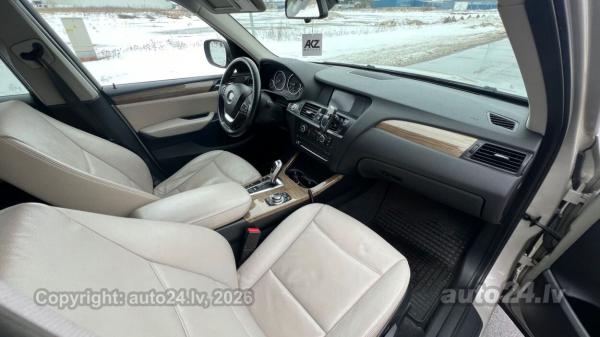 Grey BMW X3 2012 in Tallinn, with an engine capacity of 3.00 L and mileage of 447 thousand km for 6900 €, photo 8 on AUTOMOTO.COM.LV