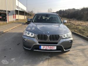Pelēks BMW X3 2012 Viļņa, ar dzinēja tilpumu 3.00 L un nobraukumu 252 tūkst. km par 10800 €, foto 3 vietnē AUTOMOTO.COM.LV
