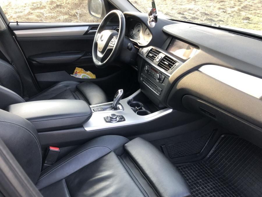 Pelēks BMW X3 2012 Viļņa, ar dzinēja tilpumu 3.00 L un nobraukumu 252 tūkst. km par 10800 €, foto 14 vietnē AUTOMOTO.COM.LV