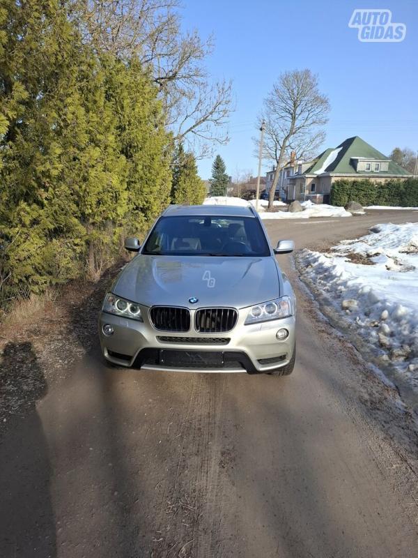 Grey BMW X3 2012 in Kelme, with an engine capacity of 2.00 L and mileage of 250 thousand km for 8550 €, photo 2 on AUTOMOTO.COM.LV