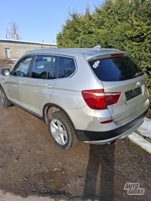 Grey BMW X3 2012 in Kelme, with an engine capacity of 2.00 L and mileage of 250 thousand km for 8550 €, photo 4 on AUTOMOTO.COM.LV