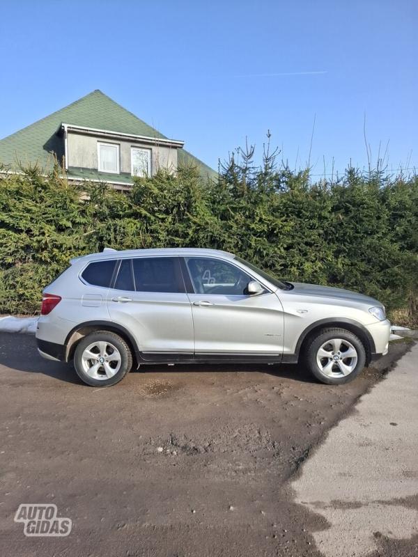 Grey BMW X3 2012 in Kelme, with an engine capacity of 2.00 L and mileage of 250 thousand km for 8550 €, photo 7 on AUTOMOTO.COM.LV