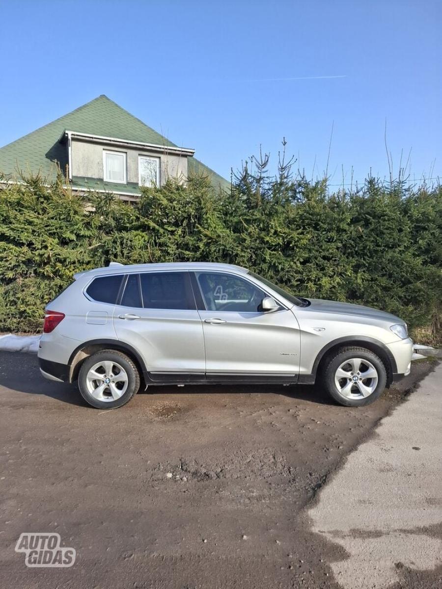 Grey BMW X3 2012 in Kelme, with an engine capacity of 2.00 L and mileage of 250 thousand km for 8550 €, photo 7 on AUTOMOTO.COM.LV