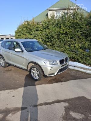 Grey BMW X3 2012 in Kelme, with an engine capacity of 2.00 L and mileage of 250 thousand km for 8550 €, photo 8 on AUTOMOTO.COM.LV