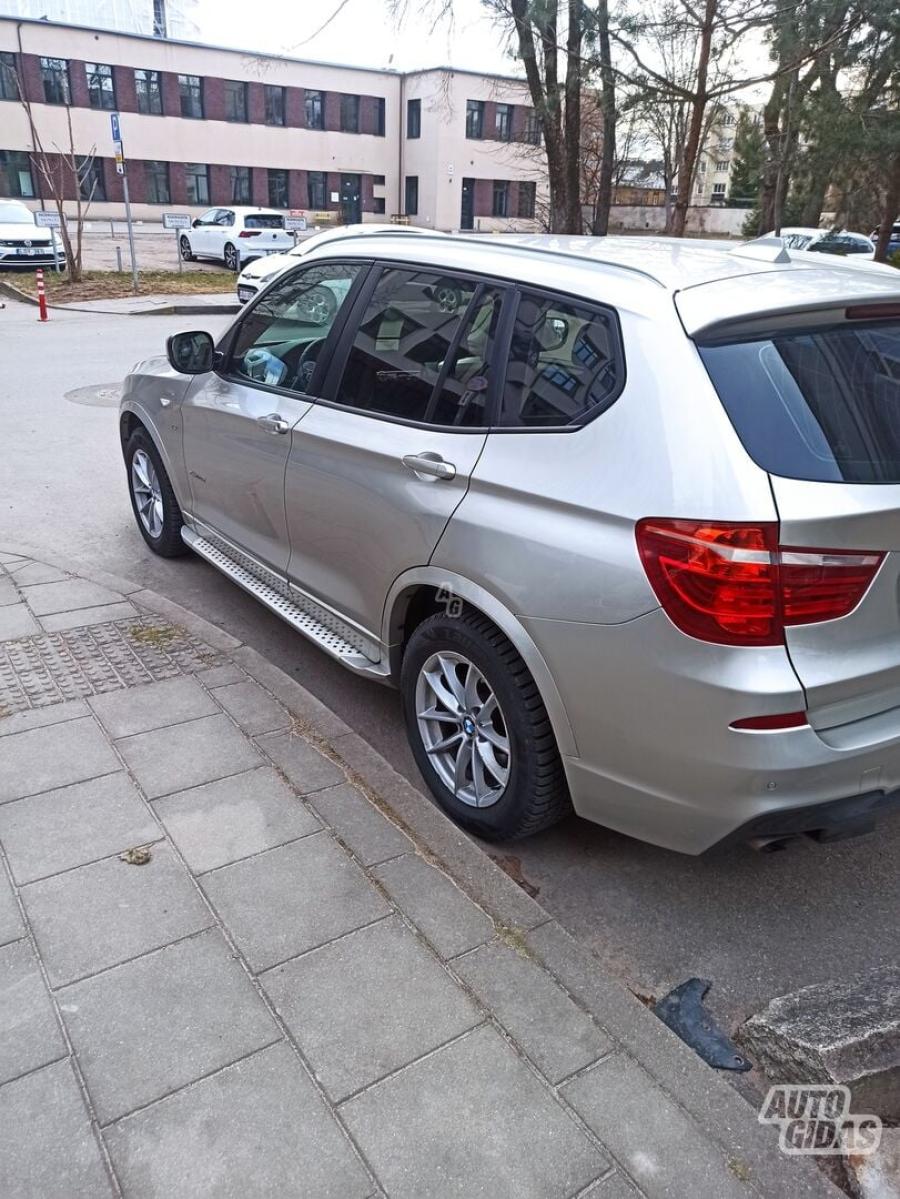 Grey BMW X3 2012 in Vilnius, with an engine capacity of 2.00 L and mileage of 249 thousand km for 12500 €, photo 4 on AUTOMOTO.COM.LV