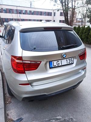 Grey BMW X3 2012 in Vilnius, with an engine capacity of 2.00 L and mileage of 249 thousand km for 12500 €, photo 5 on AUTOMOTO.COM.LV