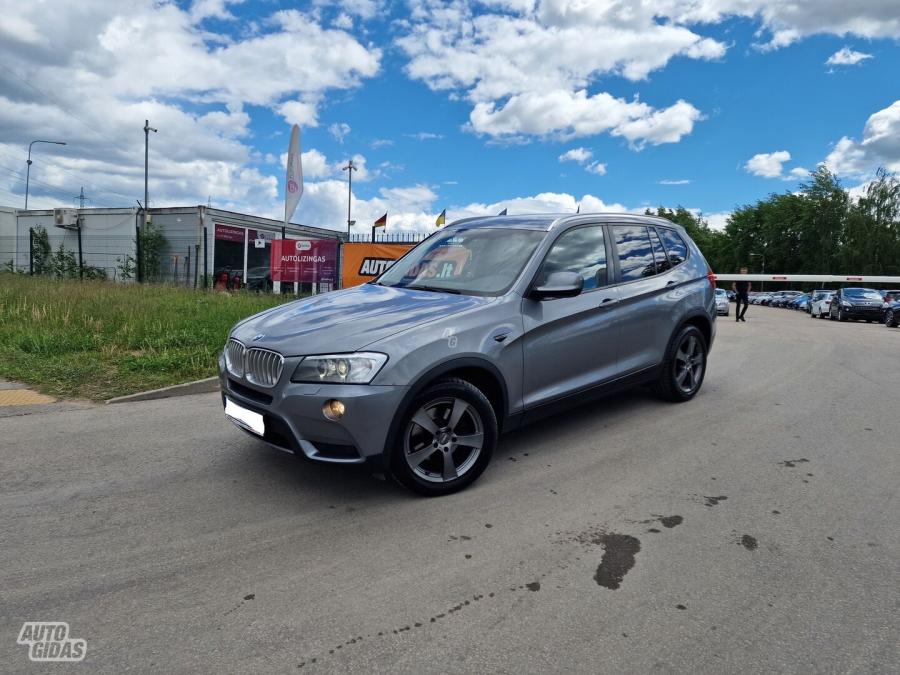Grey BMW X3 2012 in Kaunas, with an engine capacity of 3.00 L and mileage of 303 thousand km for 11990 €, photo 1 on AUTOMOTO.COM.LV