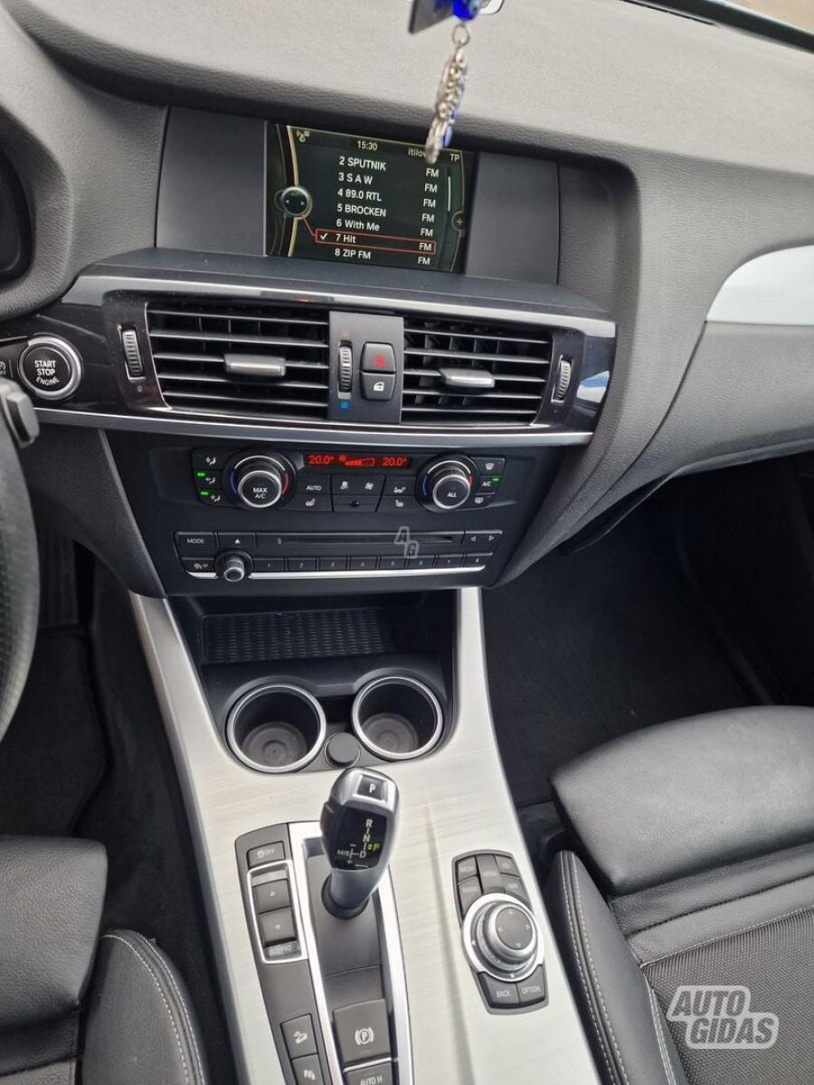 Grey BMW X3 2012 in Kaunas, with an engine capacity of 3.00 L and mileage of 303 thousand km for 11990 €, photo 19 on AUTOMOTO.COM.LV