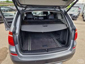Grey BMW X3 2012 in Kaunas, with an engine capacity of 3.00 L and mileage of 303 thousand km for 11990 €, photo 28 on AUTOMOTO.COM.LV