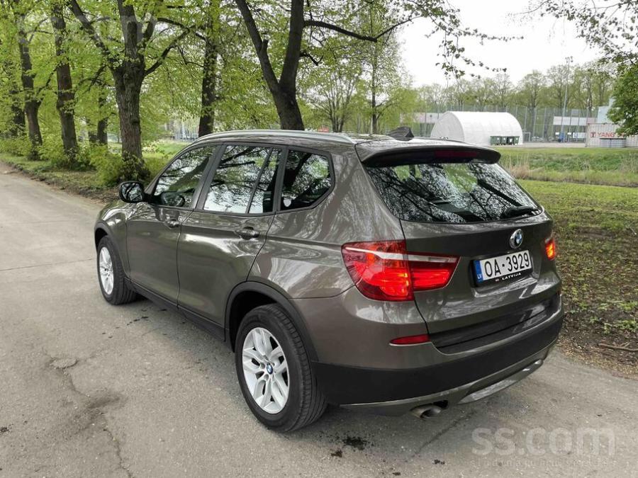 Grey BMW X3 2012 in Jurmala, with an engine capacity of 2.00 L and mileage of 259 thousand km for 9900 €, photo 3 on AUTOMOTO.COM.LV