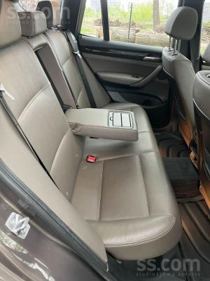 Grey BMW X3 2012 in Jurmala, with an engine capacity of 2.00 L and mileage of 259 thousand km for 9900 €, photo 6 on AUTOMOTO.COM.LV