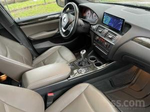 Grey BMW X3 2012 in Jurmala, with an engine capacity of 2.00 L and mileage of 259 thousand km for 9900 €, photo 7 on AUTOMOTO.COM.LV