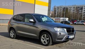 Grey BMW X3 2012 in Riga, with an engine capacity of 2.00 L and mileage of 254 thousand km for 8950 €, photo  on AUTOMOTO.COM.LV