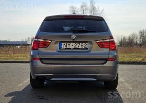 Pelēks BMW X3 2012 Rīga, ar dzinēja tilpumu 2.00 L un nobraukumu 254 tūkst. km par 8950 €, foto 8 vietnē AUTOMOTO.COM.LV