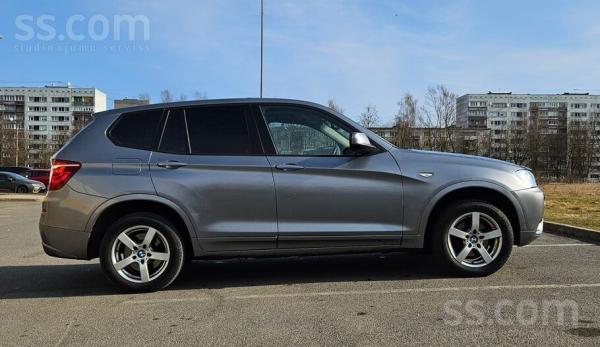 Pelēks BMW X3 2012 Rīga, ar dzinēja tilpumu 2.00 L un nobraukumu 254 tūkst. km par 8950 €, foto 8 vietnē AUTOMOTO.COM.LV