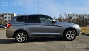 Pelēks BMW X3 2012 Rīga, ar dzinēja tilpumu 2.00 L un nobraukumu 254 tūkst. km par 8950 €, foto 9 vietnē AUTOMOTO.COM.LV
