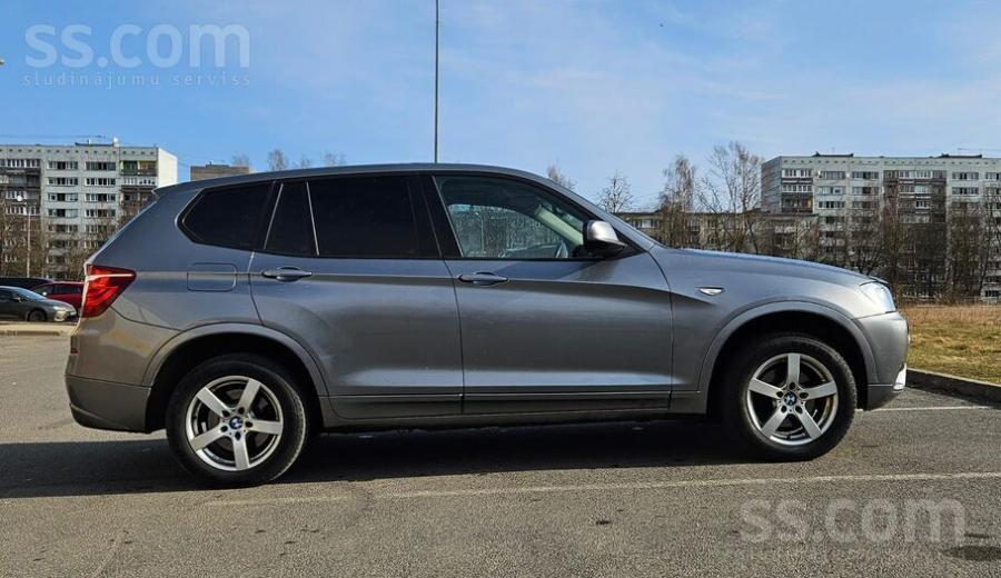 Pelēks BMW X3 2012 Rīga, ar dzinēja tilpumu 2.00 L un nobraukumu 254 tūkst. km par 8950 €, foto 9 vietnē AUTOMOTO.COM.LV