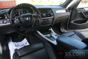 Grey BMW X3 2012 in Riga, with an engine capacity of 3.00 L and mileage of 0 thousand km for 12390 €, photo 11 on AUTOMOTO.COM.LV