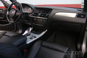 Grey BMW X3 2012 in Riga, with an engine capacity of 3.00 L and mileage of 0 thousand km for 12390 €, photo 14 on AUTOMOTO.COM.LV