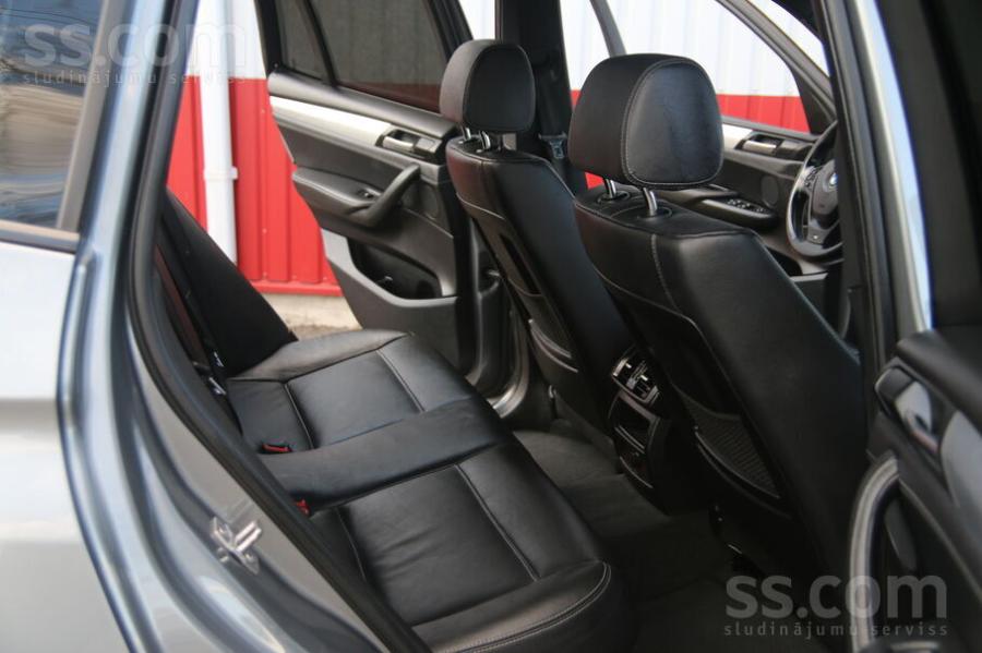 Grey BMW X3 2012 in Riga, with an engine capacity of 3.00 L and mileage of 0 thousand km for 12390 €, photo 19 on AUTOMOTO.COM.LV